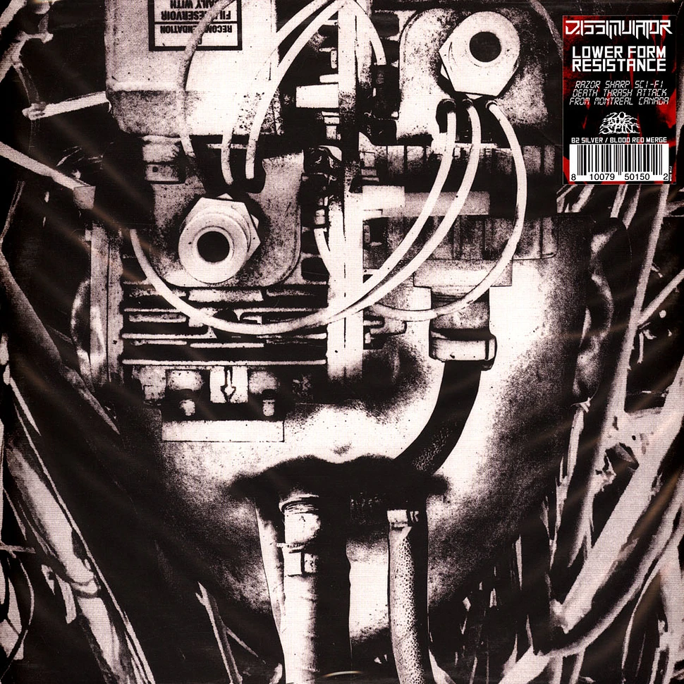 Dissimulator - Lower Form Resistance Blood Red / Silver Merge Vinyl ...