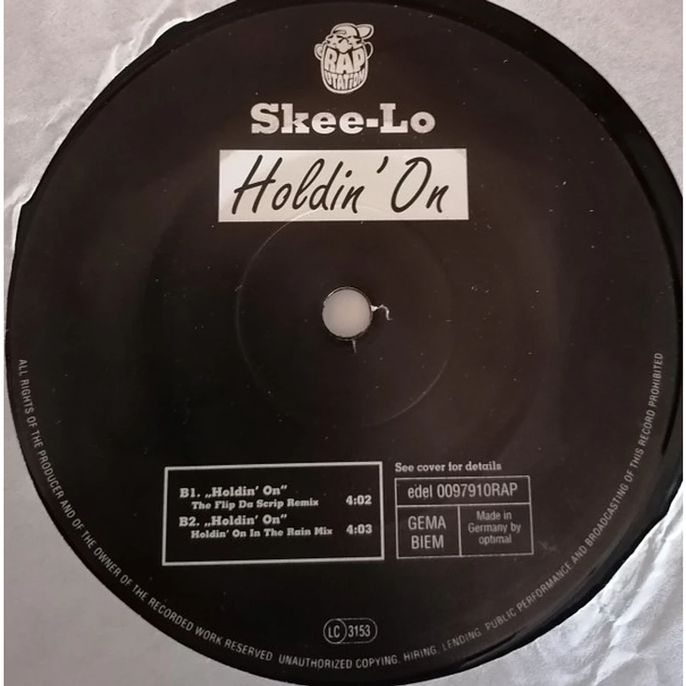 Skee-Lo - Holdin' On - Vinyl 12" - 1996 - DE - Original | HHV