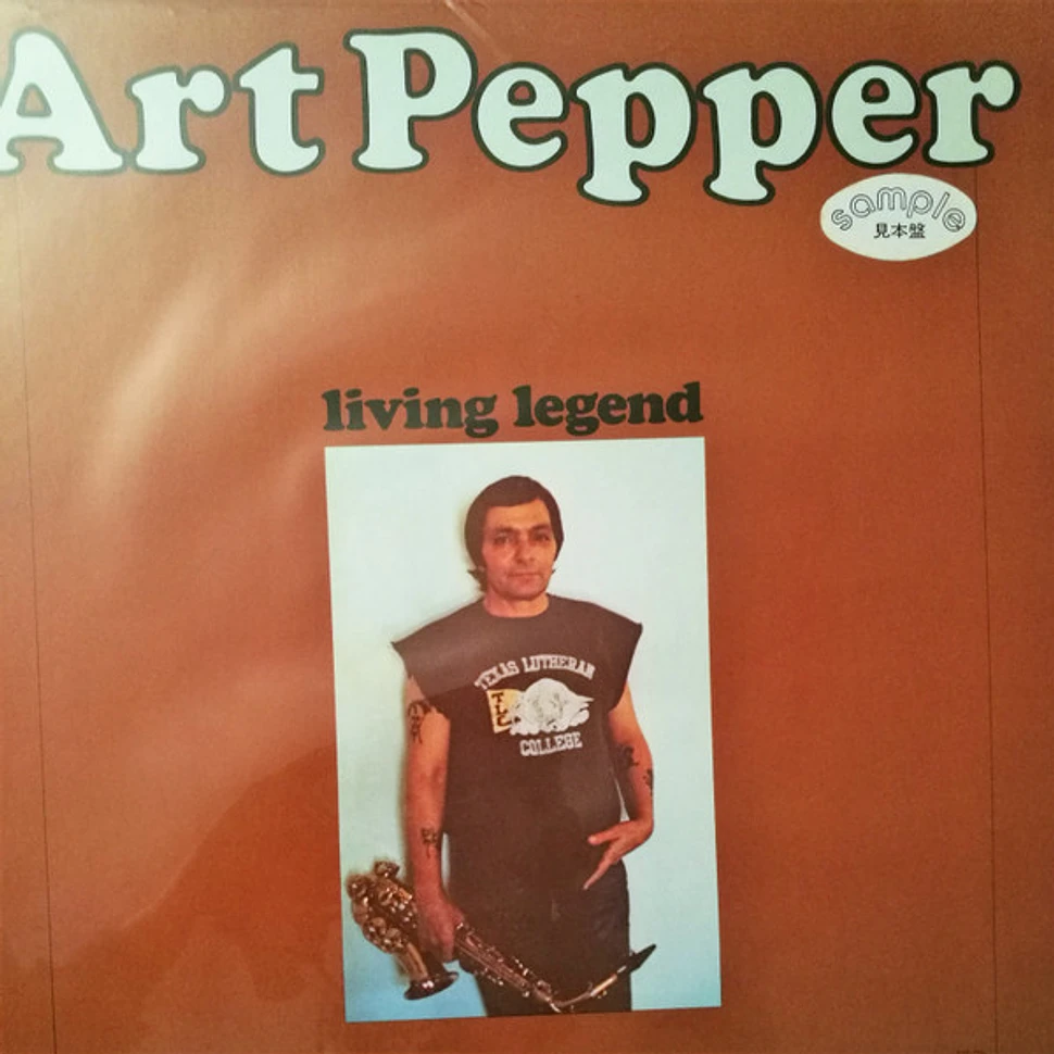 Art Pepper - Living Legend - Vinyl LP - 1982 - JP - Reissue | HHV