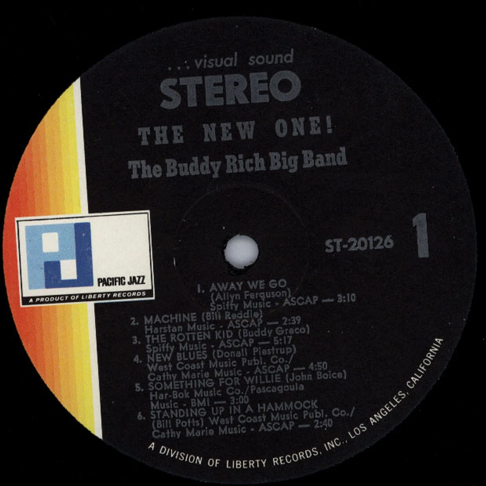 Buddy Rich Big Band - The New One! - Vinyl LP - 1968 - US - Original | HHV