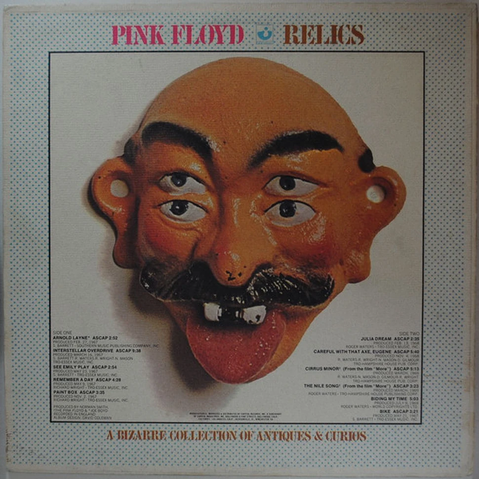 Pink Floyd - Relics - A Bizarre Collection Of Antiques & Curios - Vinyl ...