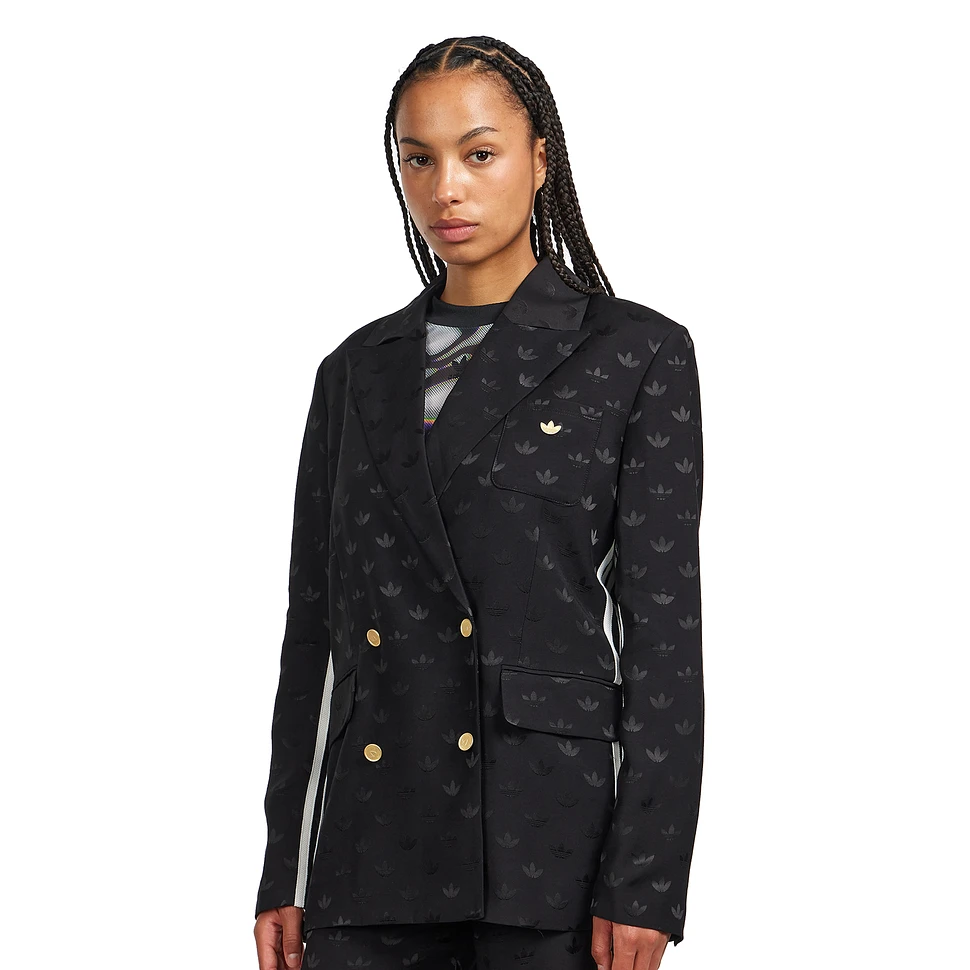 adidas - Originals Premium Woven Jaquard Blazer (Black) | HHV