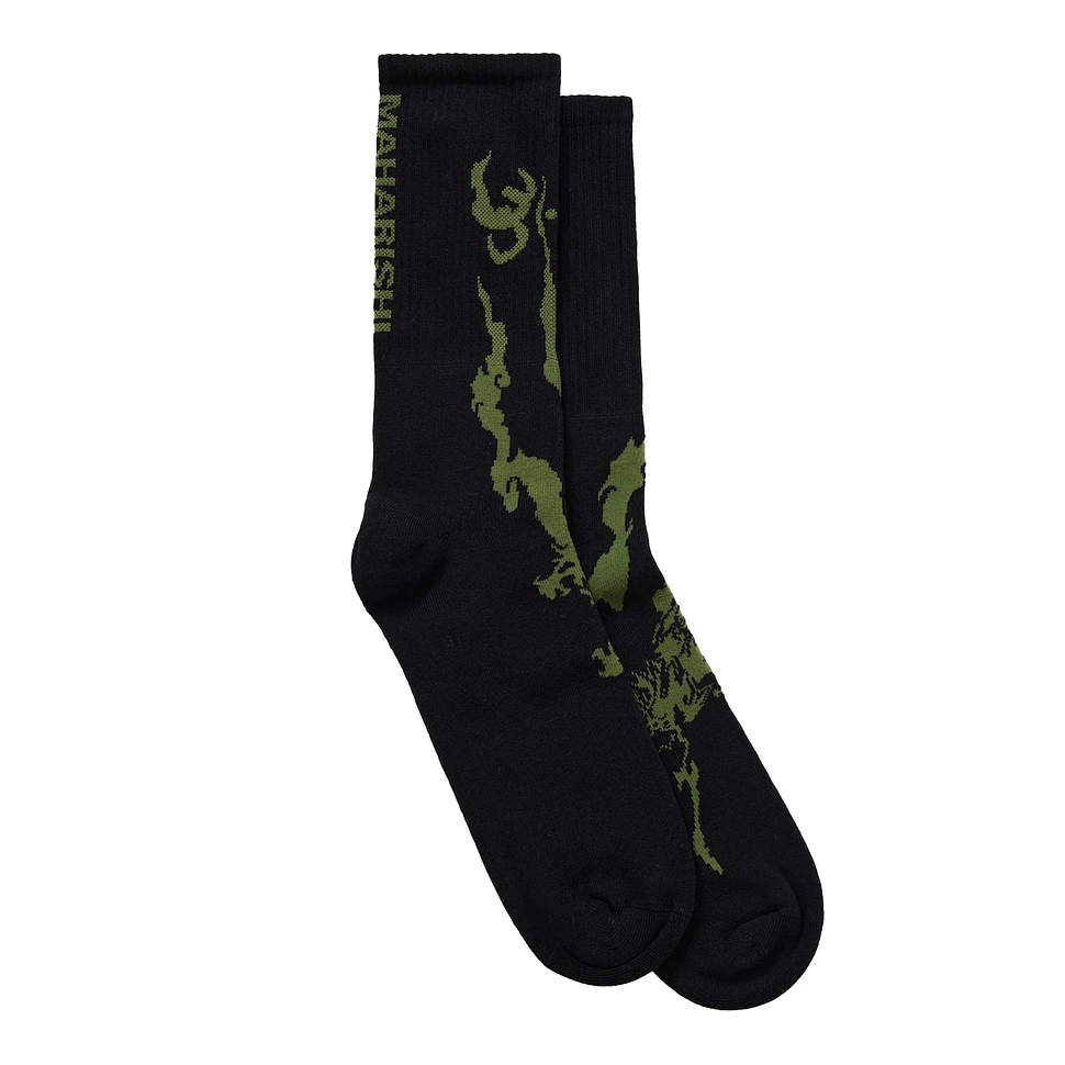 Maharishi - Bonsai Dragon Sport Socks 3 Pack (Style:) | HHV