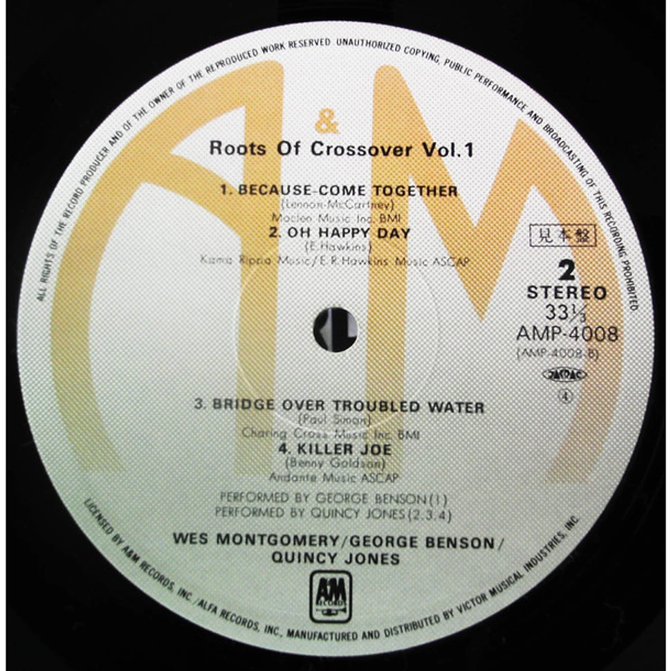 Wes Montgomery / George Benson / Quincy Jones - Roots Of Crossover Vol ...