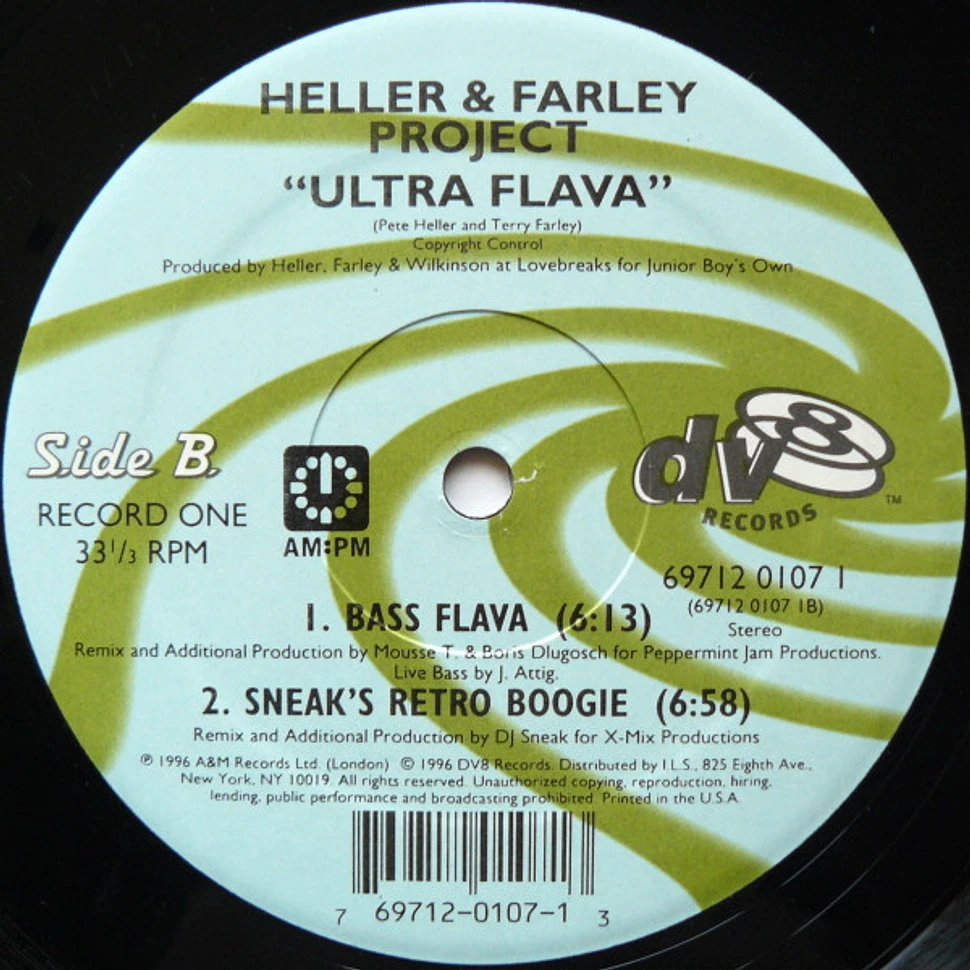 Heller & Farley Project - Ultra Flava - Vinyl 2x12" - 1996 - US ...