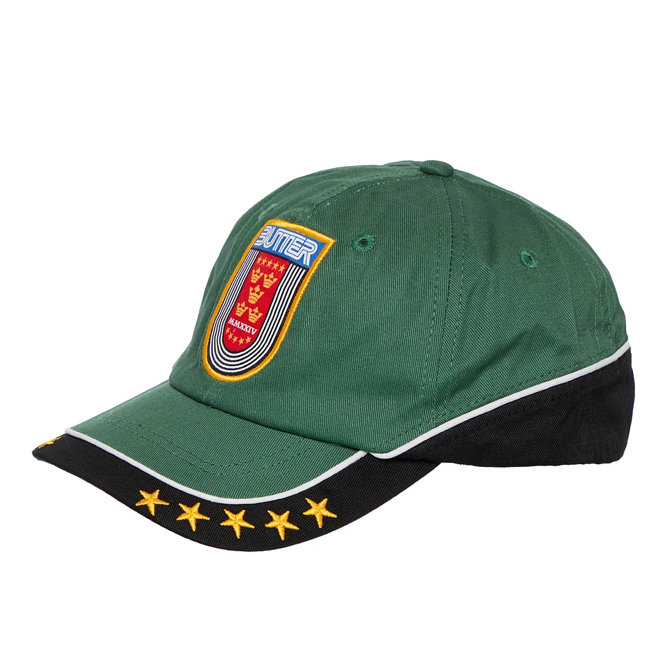 Butter Goods - Crown 6 Panel Cap (Pine / Black) | HHV