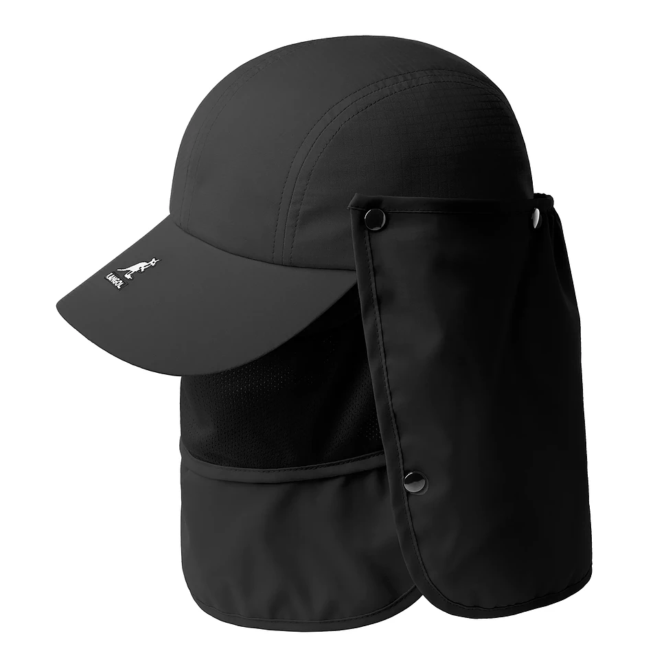 Kangol - Multi-Utility Mask Baseball Cap (Black) | HHV