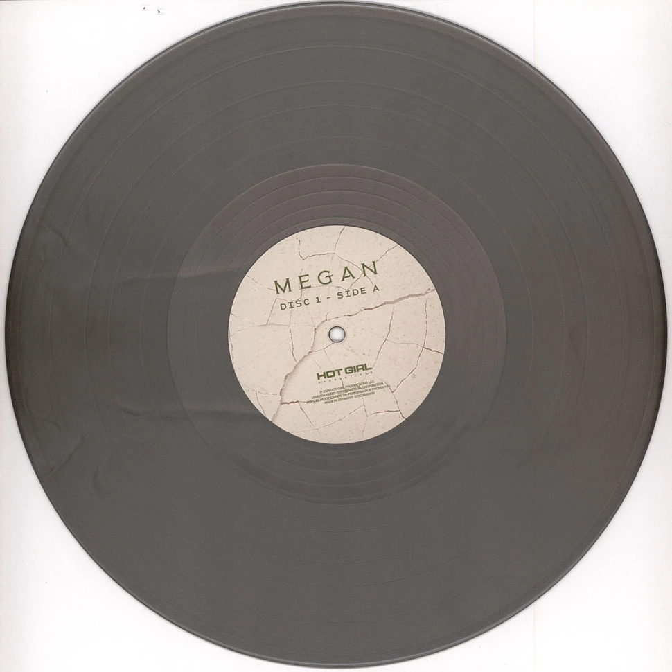 Megan Thee Stallion - Megan Opaque Metallic Silver Vinyl Edition ...