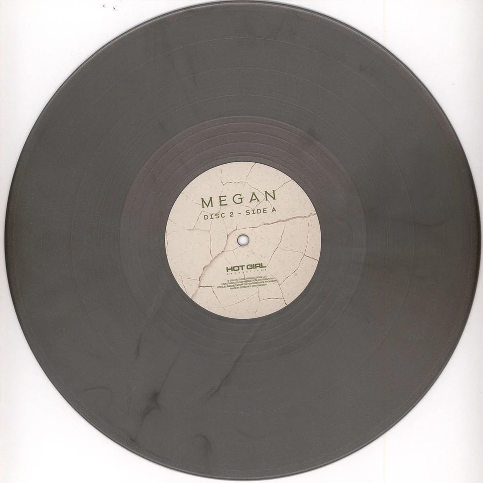 Megan Thee Stallion - Megan Opaque Metallic Silver Vinyl Edition ...