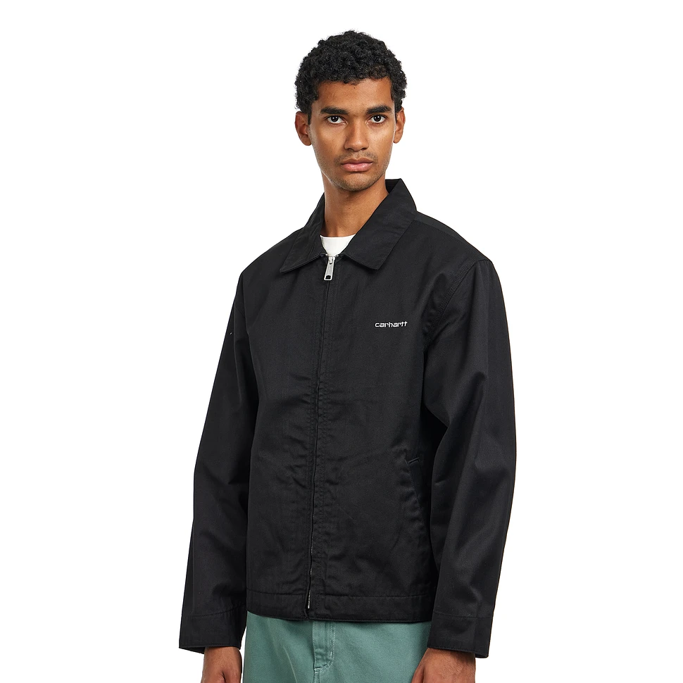 Carhartt WIP - Module Script Jacket "Denison" Twill, 8.8 oz (Black ...