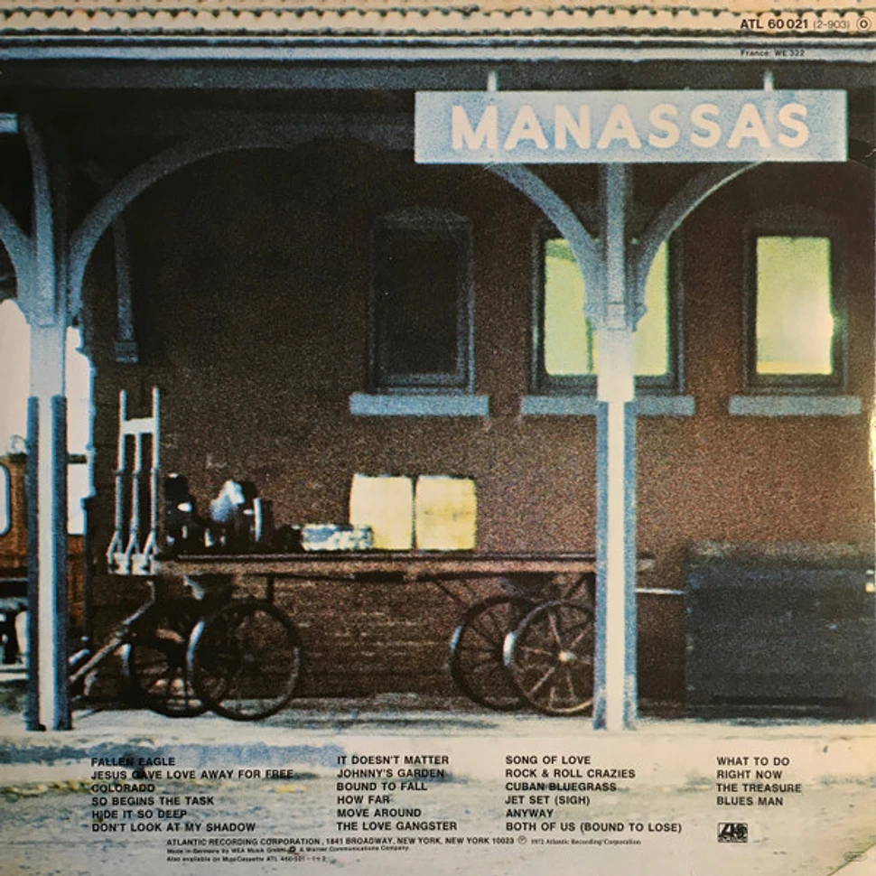 Manassas - Stephen Stills, Chris Hillman, Dallas Taylor, Paul Harris ...