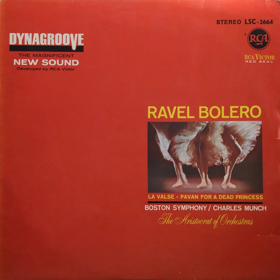 Maurice Ravel - Charles Munch, Boston Symphony Orchestra - Bolero / Pavane Pour Une Infante ...