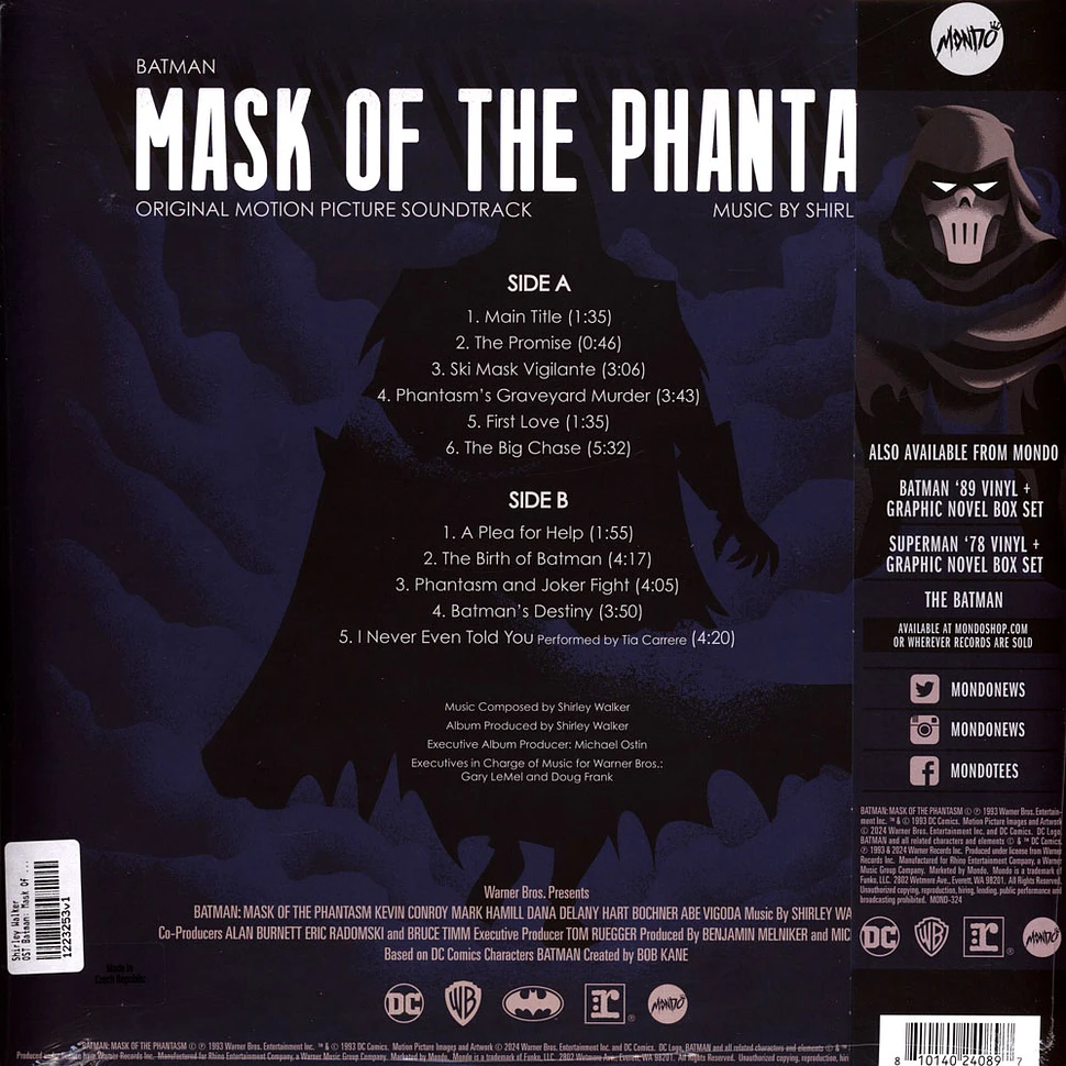 Shirley Walker - OST Batman: Mask Of The Phantasm - Vinyl LP - 2025 ...