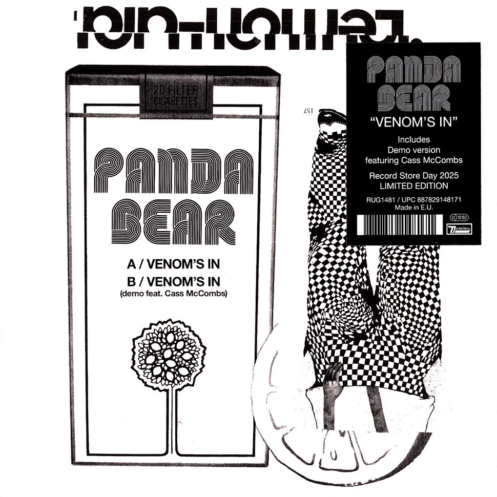 Panda Bear - Venom's In Record Store Day 2025 Vinyl Edition - Vinyl 7 ...