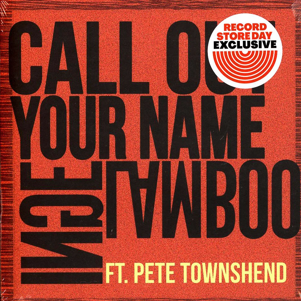 Inge Lamboo - Call Out Your Name Record Store Day 2025 Edition - Vinyl ...