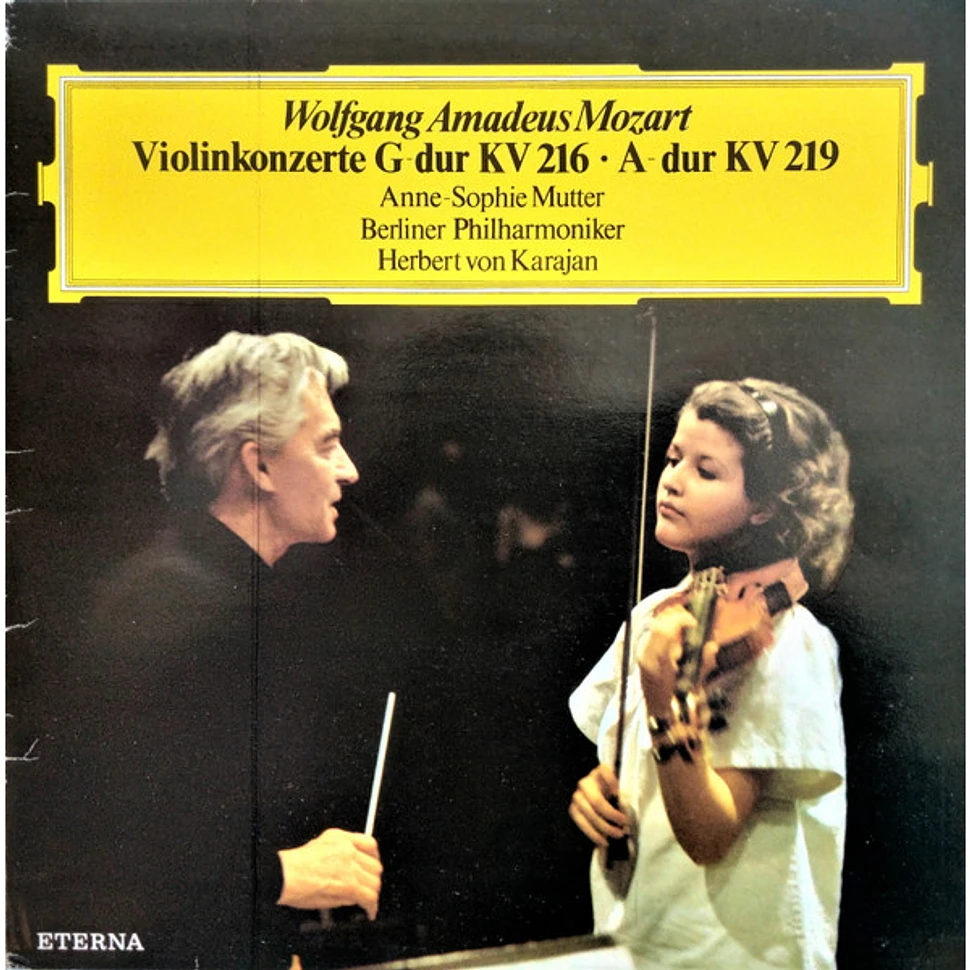 Wolfgang Amadeus Mozart, Anne-Sophie Mutter, Berliner Philharmoniker ...