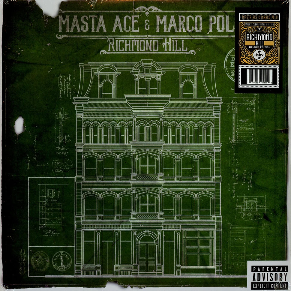Masta Ace & Marco Polo - Richmond Hill HHV Exclusive Milky Clear Vinyl ...