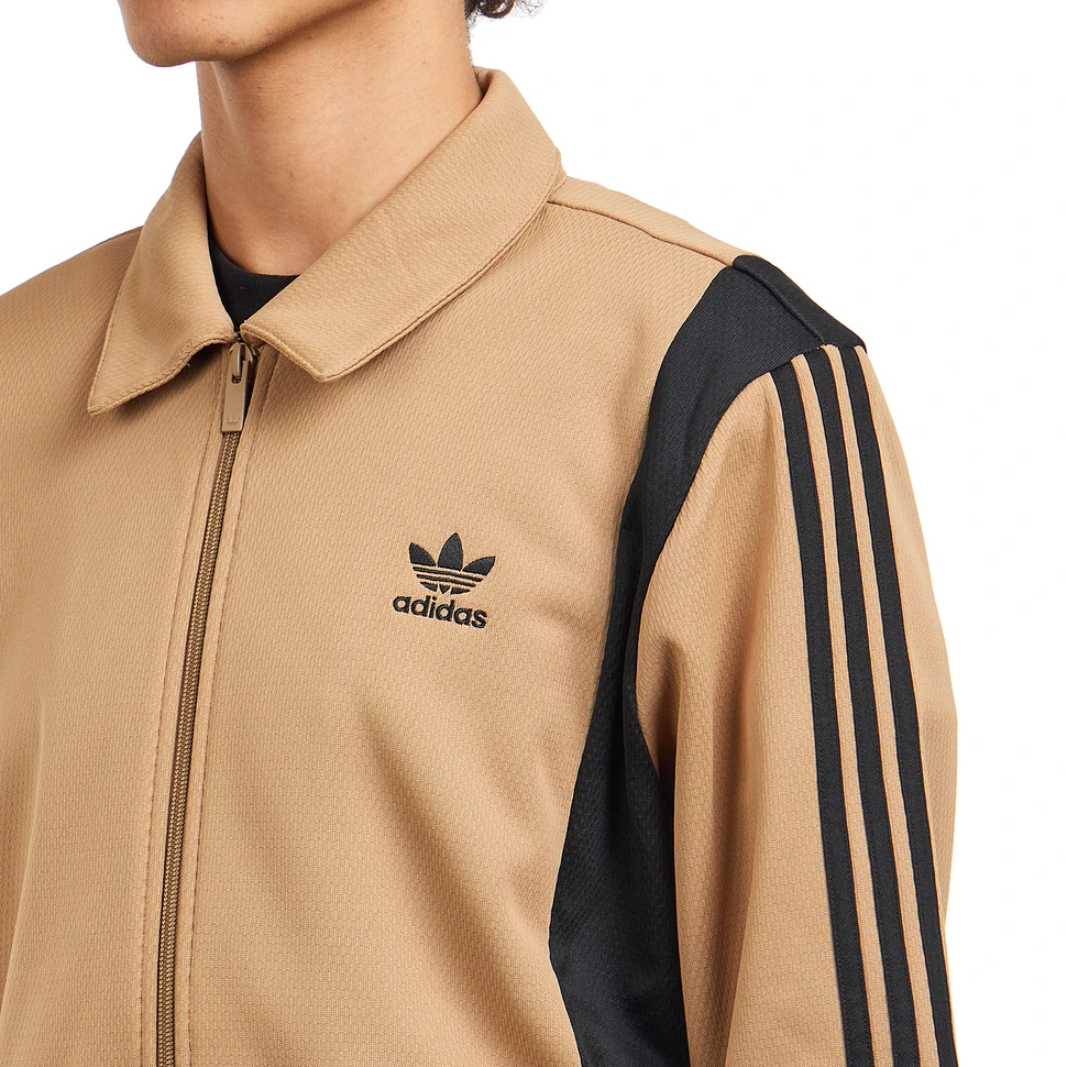 adidas - Adicolor Panel Track Top (Cardboard / Black) | HHV