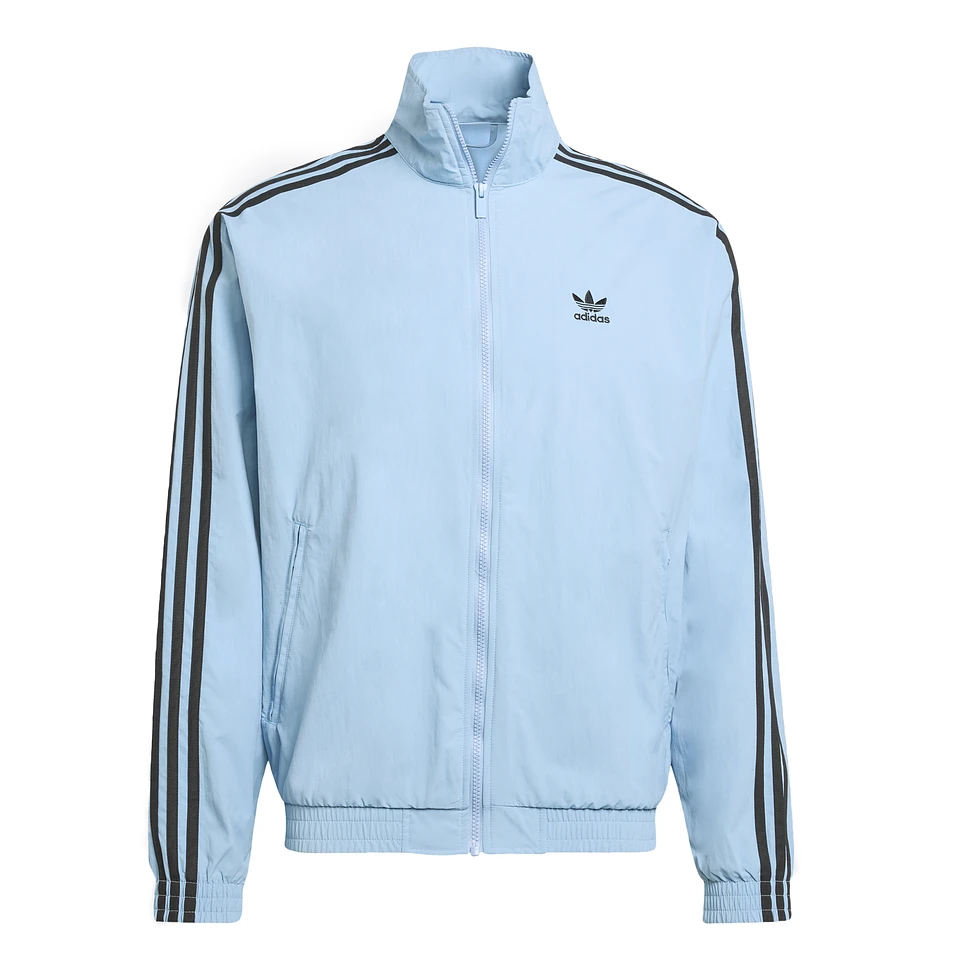adidas - Adicolor Woven Firebird Track Top (Ash Blue / Black) | HHV