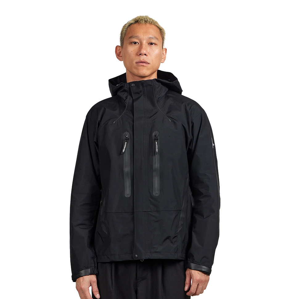 and wander - 2.5L Hiker Rain Jacket (Black) | HHV