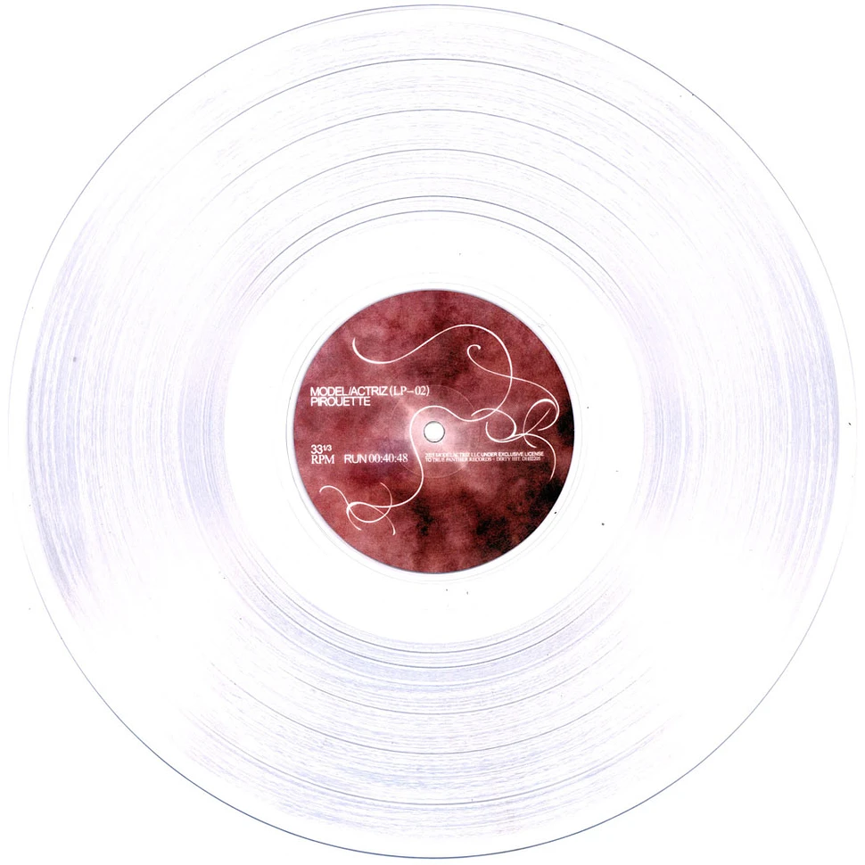 Model/Actriz - Pirouette Translucent Clear Vinyl Edition - Vinyl LP ...