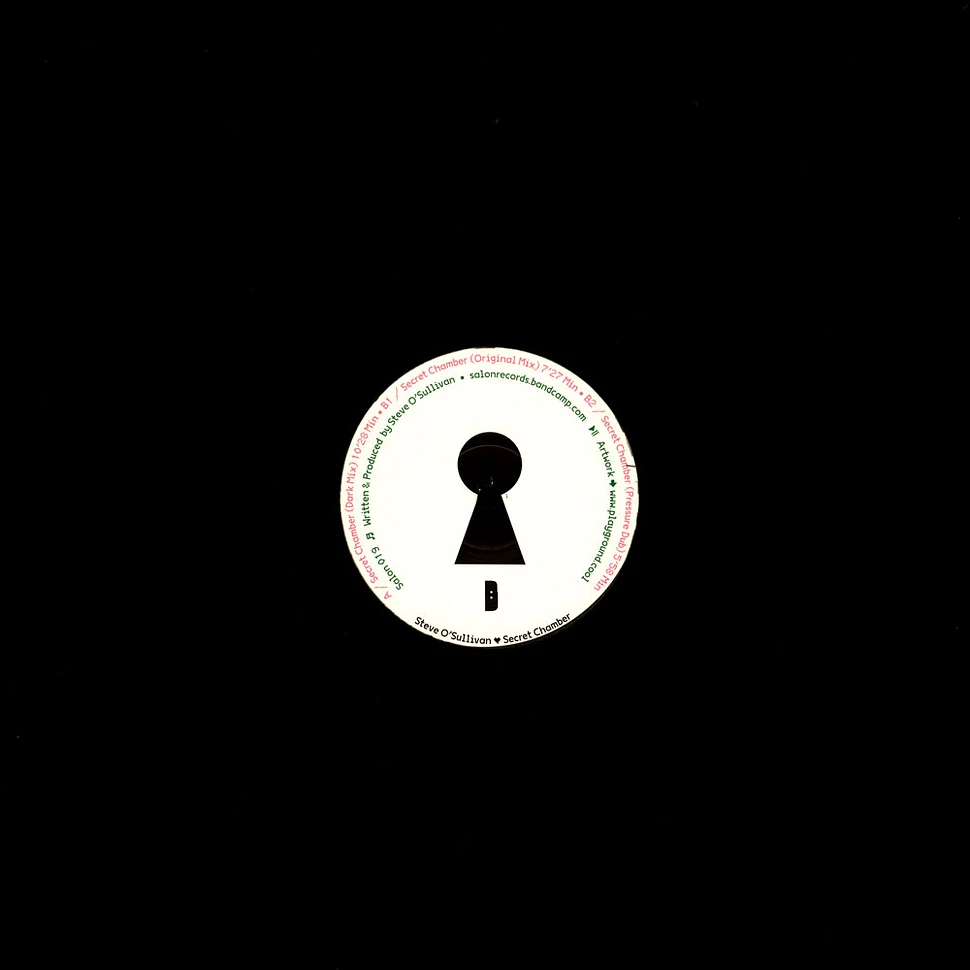 Steve O'Sullivan - Secret Chamber 2nd Edition - Vinyl 12" - 2024 - EU ...