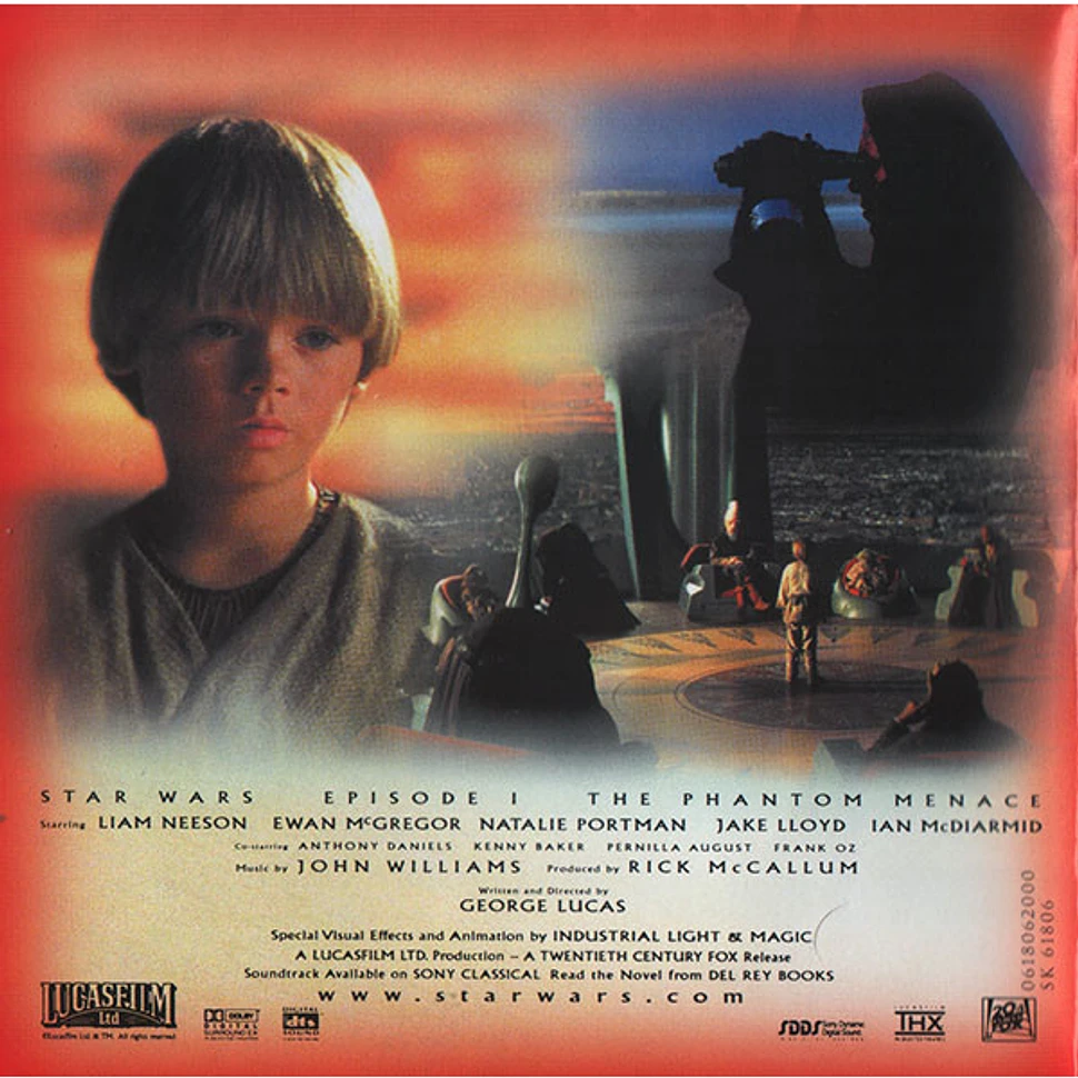 John Williams - OST Star Wars - Episode I: Die Dunkle Bedrohung - CD ...