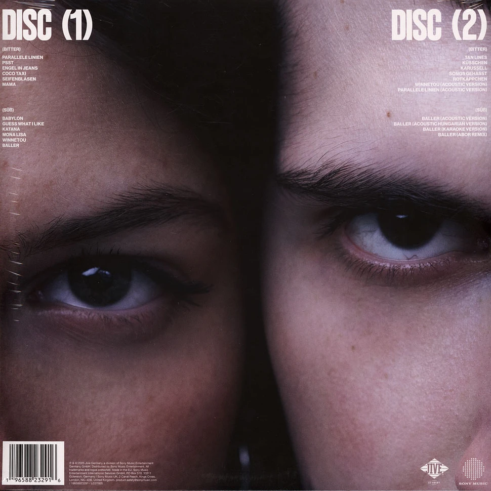 Abor & Tynna - Bittersüß Baller Deluxe Clear Vinyl Edition - Vinyl 2LP ...