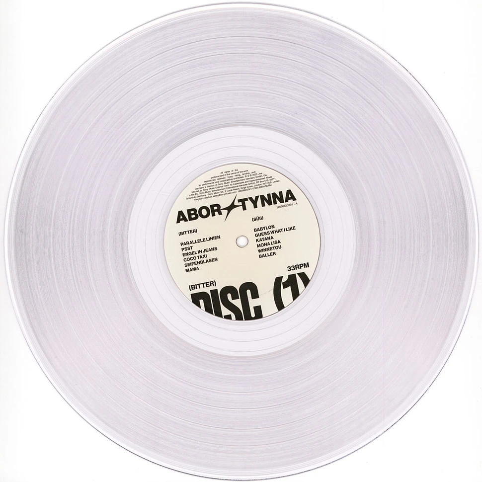 Abor & Tynna - Bittersüß Baller Deluxe Clear Vinyl Edition - Vinyl 2LP ...