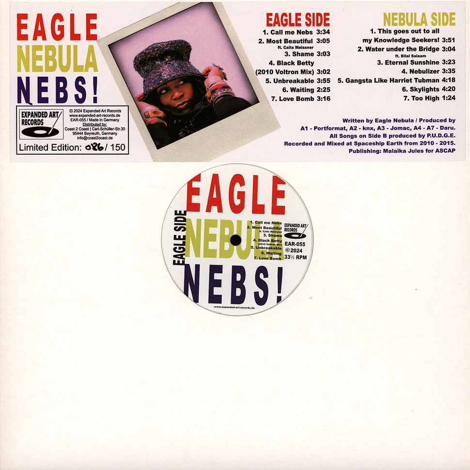 Eagle Nebula - Nebs White / Red / Yellow / Blue Marbled Vinyl Edition ...