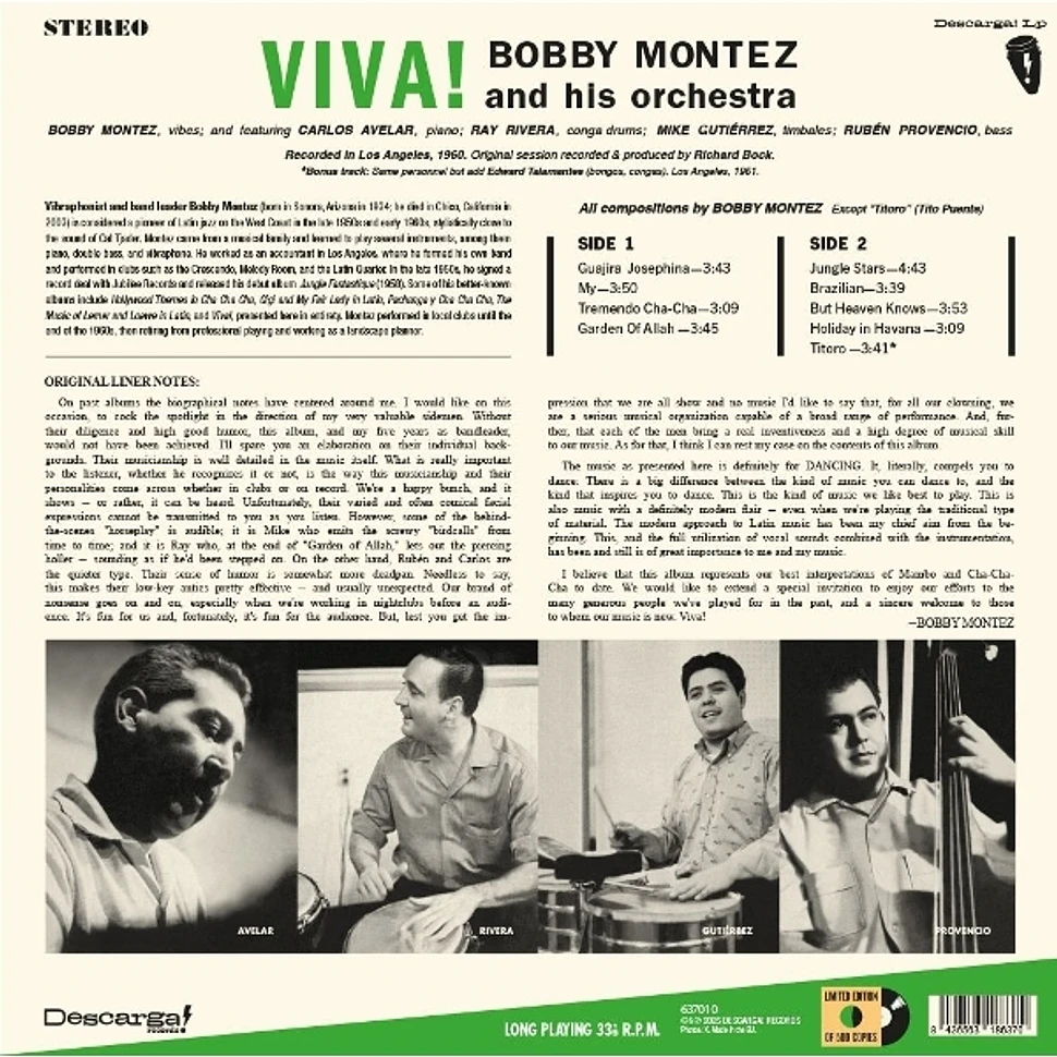 Bobby Montez - Viva! - Vinyl LP - 2025 - EU - Original | HHV