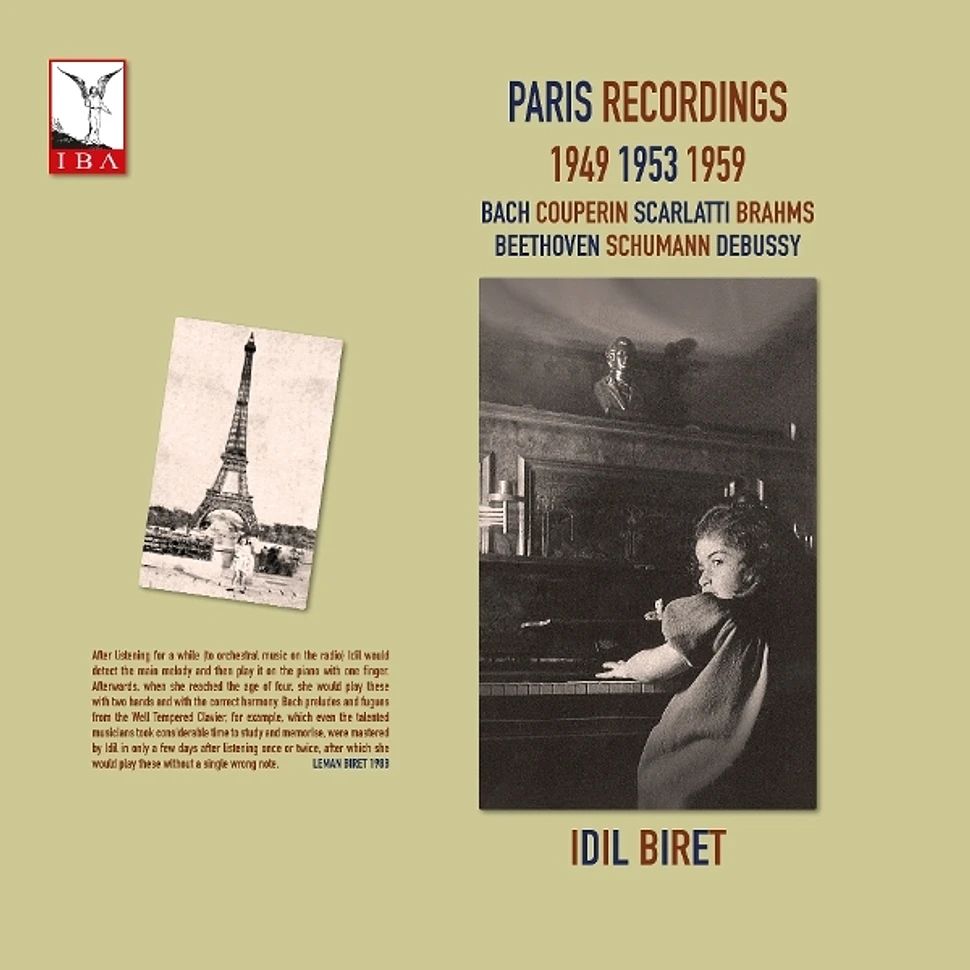 Idil Biret - Idil Birets Fruhe Paris-Aufnahmen 1949-1959 - Vinyl LP ...