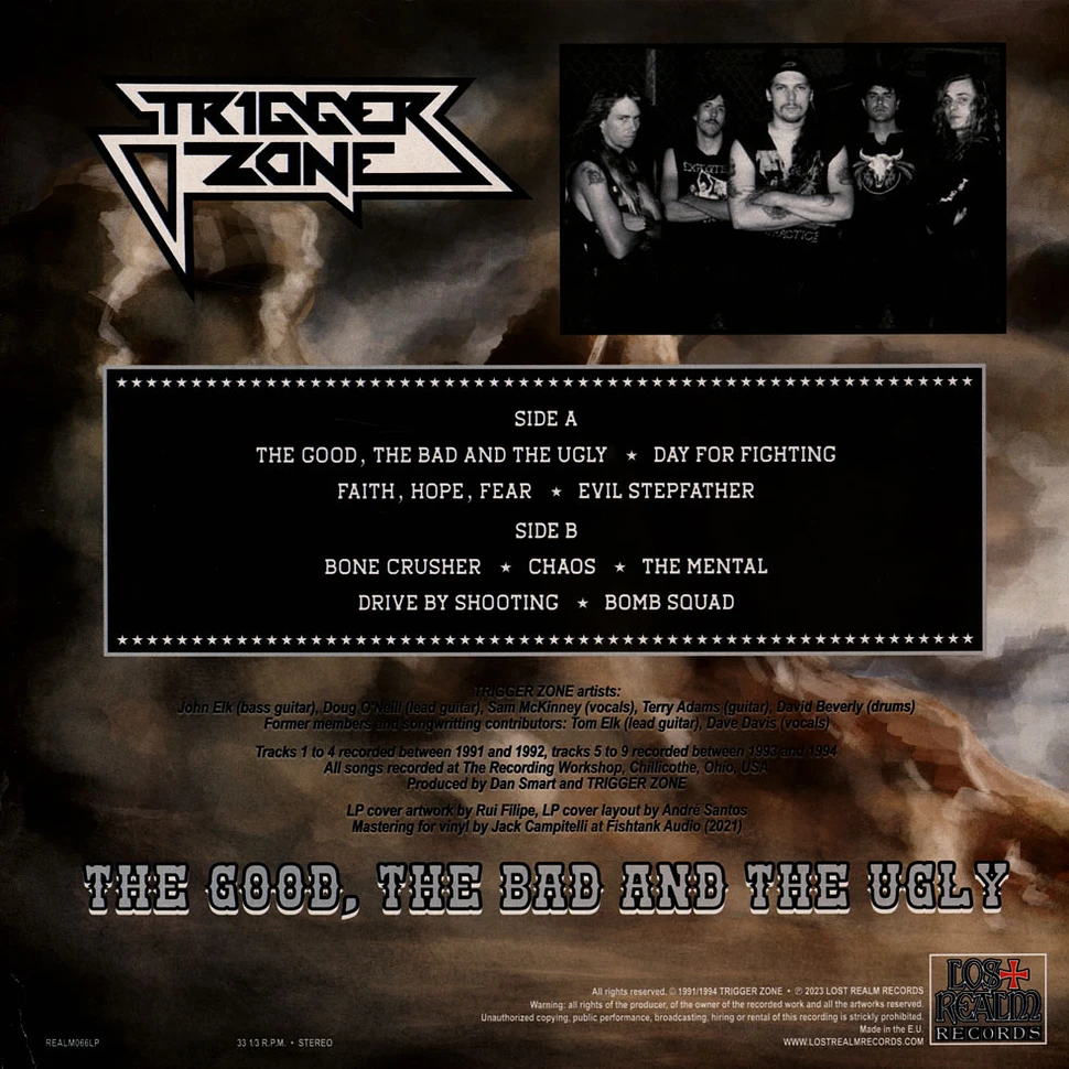 Trigger Zone - The Good The Bad And The Ugly - Vinyl LP - 2023 - WW ...