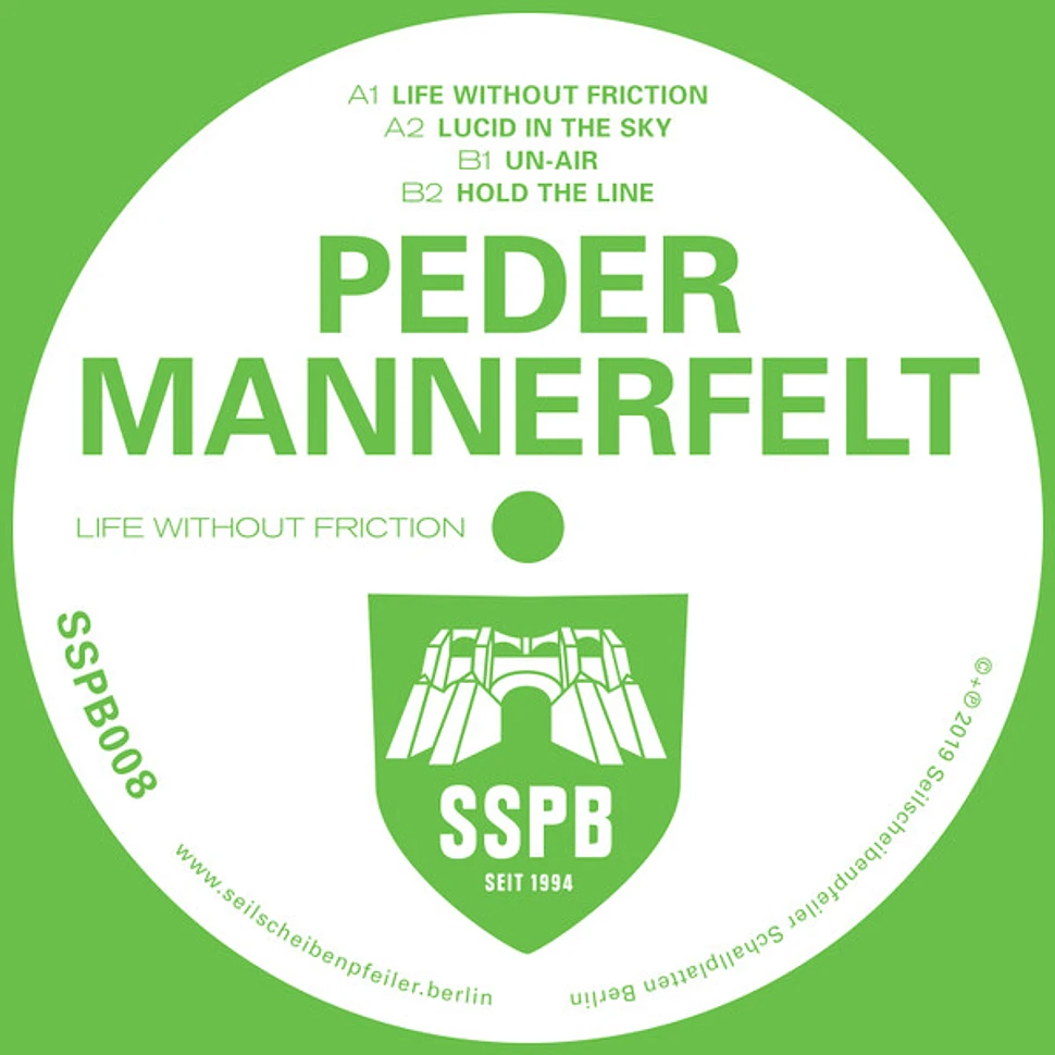 Peder Mannerfelt - Life Without Friction - Vinyl 12" - 2019 - DE ...