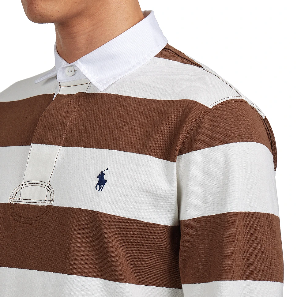 Polo Ralph Lauren - The Iconic Rugby Shirt (Pale Russet / Trophy Cream) | HHV