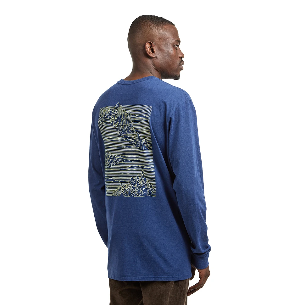 Patagonia - Long-Sleeved Strataspire Responsibili-Tee (Clement Blue) | HHV