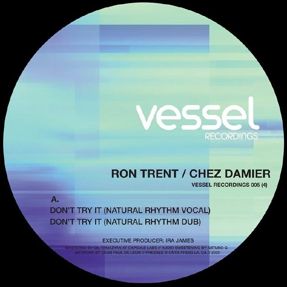 Ron Trent / Chez Damier - Don't Try It (Remixes) Colored Vinyl Edition ...