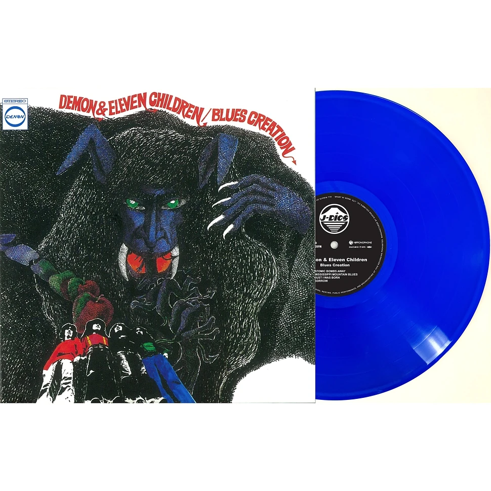 Blues Creation - Demon & Eleven Children Blue Vinyl Edtion - Vinyl LP ...