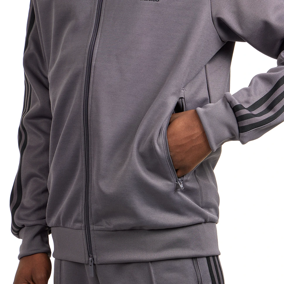 adidas - Adicolor Classics Beckenbauer Track Top (Grey Strata / Black ...