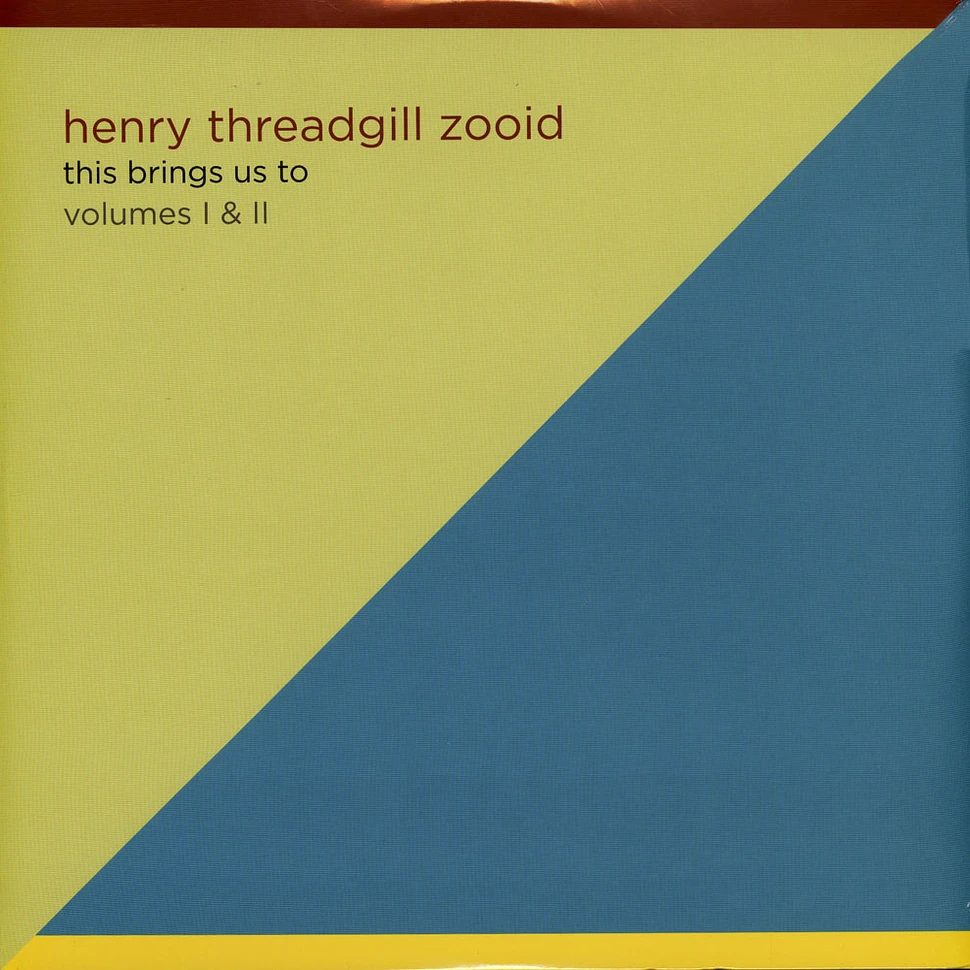 Henry Threadgill & Zooid - This Brings Us To - Volumes I & Ii - Vinyl ...