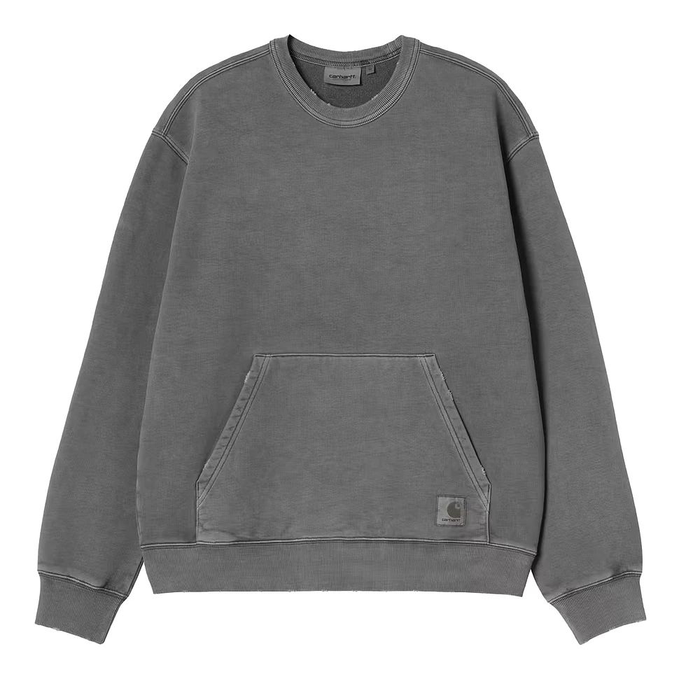 Carhartt WIP - Torion Sweat (Black Grind Wash) | HHV