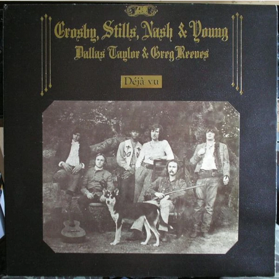 Crosby, Stills, Nash & Young / Dallas Taylor & Greg Reeves - Déjà Vu - Vinyl LP - 1970 - UK ...
