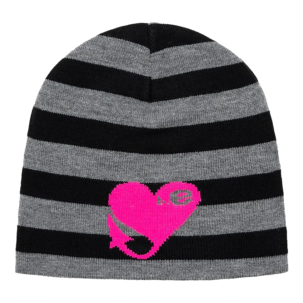 b.Eautiful x Sara Yukiko Mon - b.e Bad Reversible Beanie (Grey / Black ...