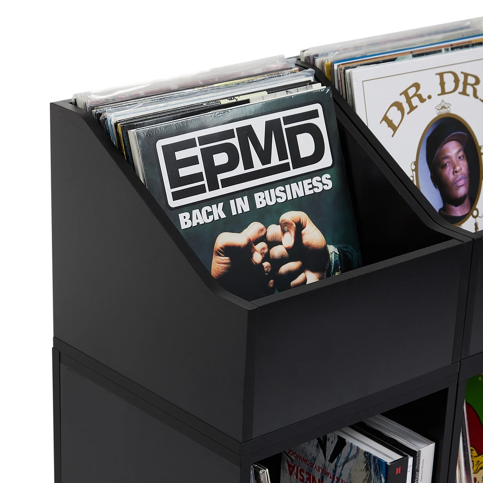 Record Box - Vinyl Record Storage - Schallplatten-Rollcontainer (2x110 ...