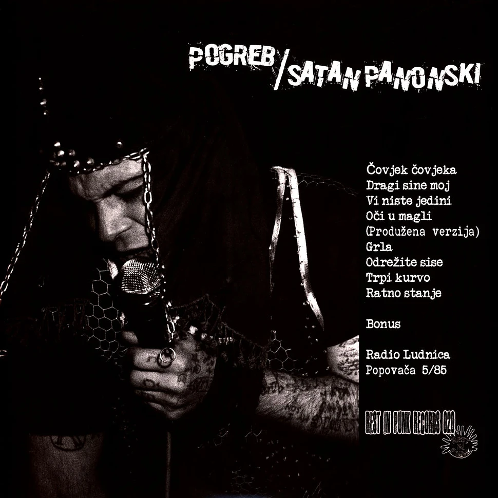 Pogreb / Satan Panonski - Welcome To 1985 - Vinyl LP - EU - Original | HHV