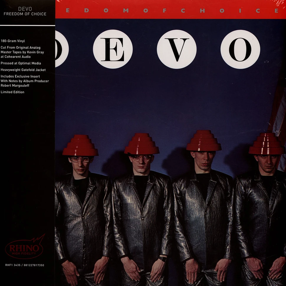 Devo - Freedom Of Choice Rocktober Vinyl Edition - Vinyl LP - 1980 ...