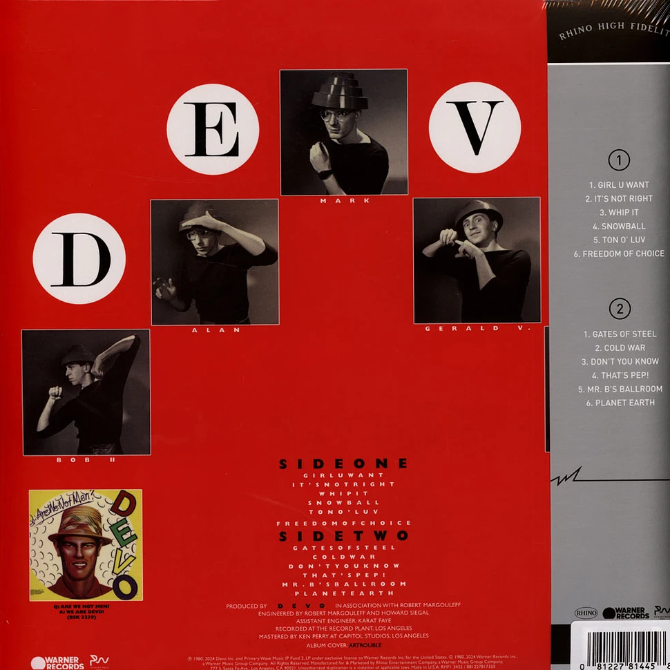 Devo - Freedom Of Choice Rocktober Vinyl Edition - Vinyl LP - 1980 ...