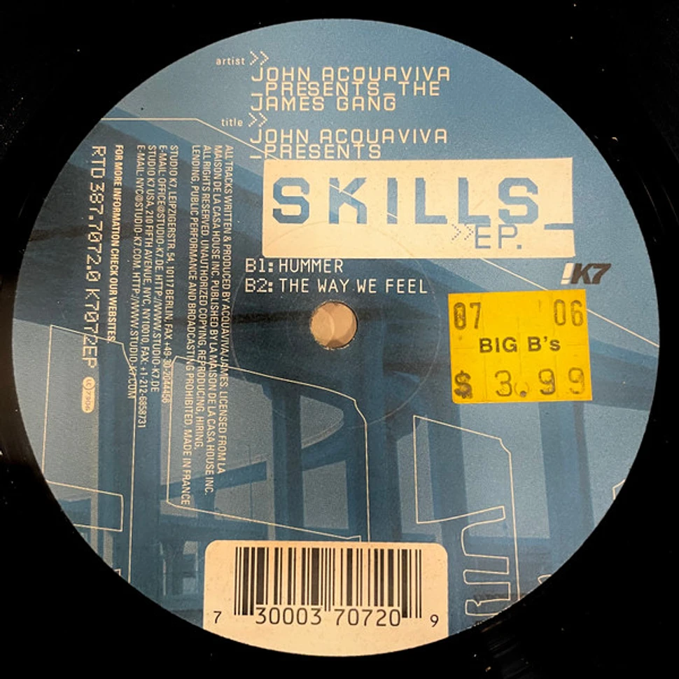 John Acquaviva Presents The James Gang - John Acquaviva Presents Skills ...