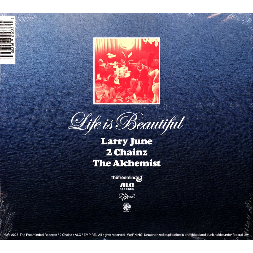 Larry June, 2 Chainz & The Alchemist - Life Is Beautiful - CD - 2025 ...
