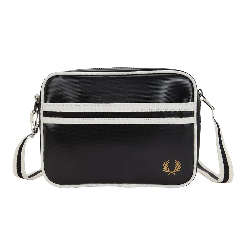 Fred Perry - Classic Mini Shoudler Bag (Black / Ecru) | HHV